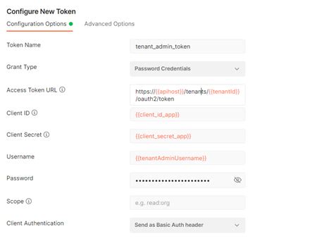 Getting Error While Trying To Generate Access Token For A Particular Tenant Opentext Forums