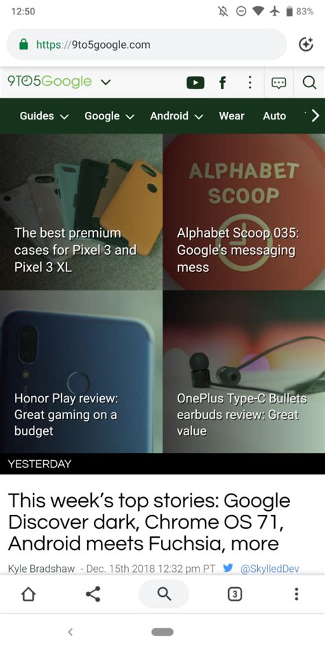 Chrome For Android And The Forever Ui