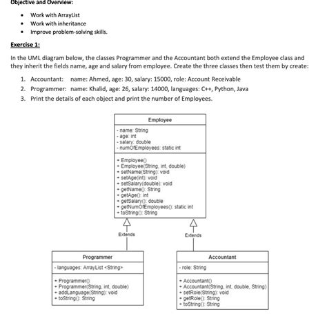 Solved Objective And Overview Work With Arraylist Work With