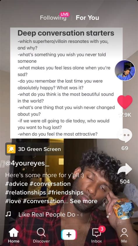 Pin By Tatiana Rodríguez On Deep Conversation Topics Deep