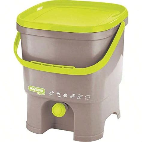 Hozelock Kitchen Composter Bokashi 10l Kitchen Composter With Fermentation Activator 1 Kg