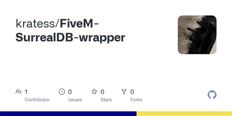 Github Kratess Fivem Surrealdb Wrapper
