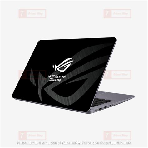 Jual Stiker Laptop Garskin Laptop Asus ROG Laminasi Shopee Indonesia