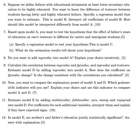 Hello Help With The Correct Commands In Stata For