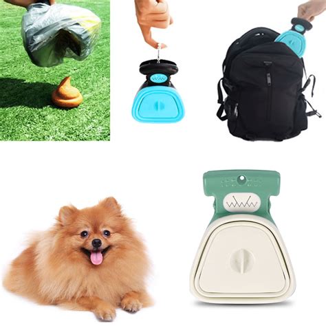 ใหม่สุนัขสัตว์เลี้ยง Travel พับ Pooper Scooper 1 ม้วน Decomposable