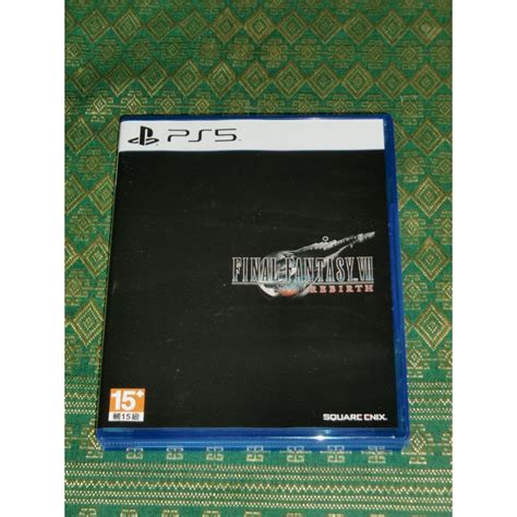 Ps5 最終幻想 7 重生 中文版 台灣公司貨 二手 太空戰士 7 Final Fantasy Vii Ff7 蝦皮購物