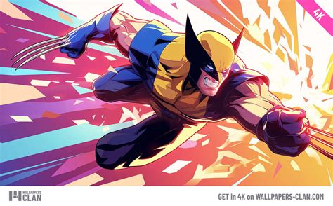 Wolverine Epic Fighting Desktop Wallpaper Marvel 4k Wallpaper
