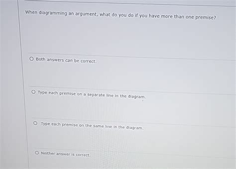 Solved When Diagramming An Argument What Do You Do If You Solved When Diagramming An Argument What Do You Do If You