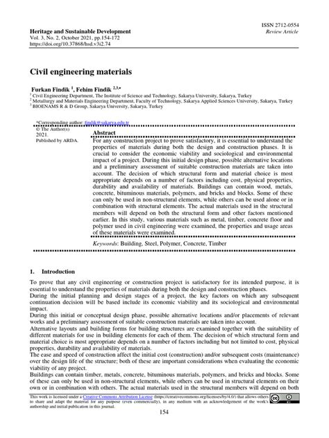 Civil Engineering Materials Materials Pdf Deformation Engineering Concrete