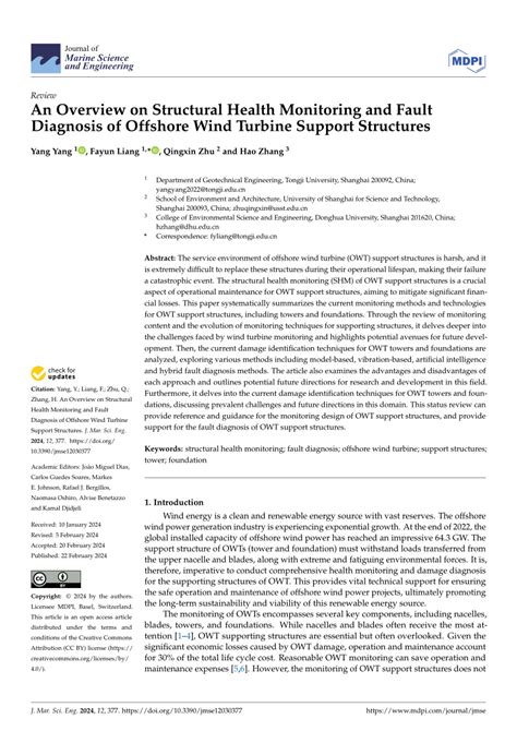 Pdf An Overview On Structural Health Monitoring And Fault Diagnosis