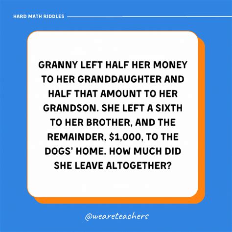 Impossible Math Riddles