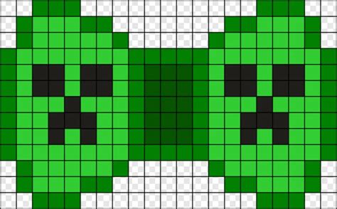 Картинки для срисовки Minecraft по клеточкам