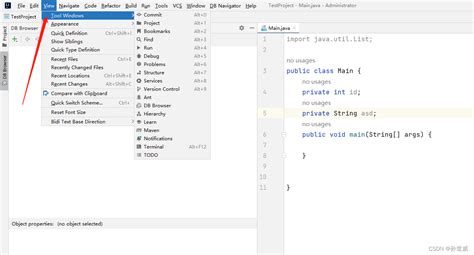 Java初学小白关于idea工具找不到databasetool Windows 没有database Csdn博客