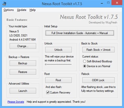 Nexus 5 Root Unlock Recovery Guide Mobile Fun Blog