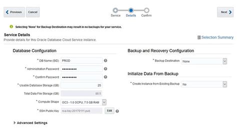 Migrate Oracle Database Instance To Cloud Using Transportable Tablespace Mode