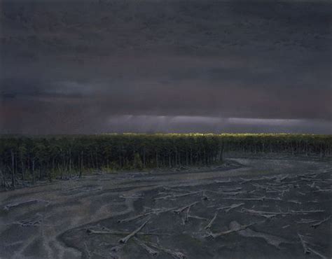 Douglas Henderson Triassic Period Scenery Wallpaper Petrified