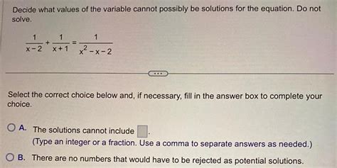 [answered] decide what values of the variable cannot possibly be kunduz