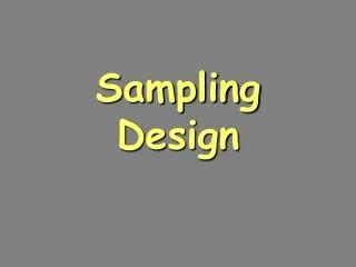 PPT Sampling Design PowerPoint Presentation Free Download ID