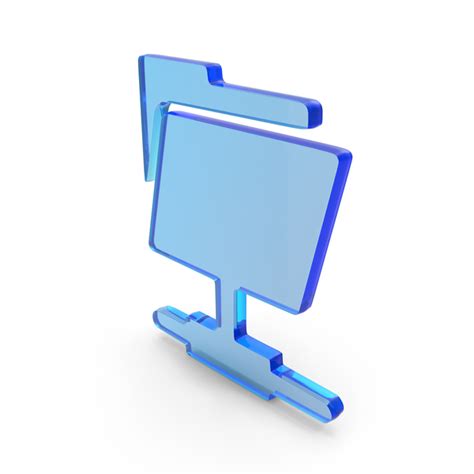 Network Share Folder Symbol Glass PNG Images PSDs For Download PixelSquid S