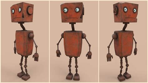 rustcrawler robot 3d model by art teeves