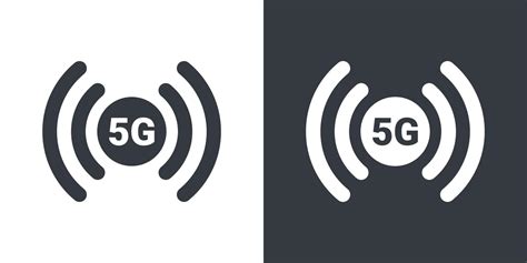 5g Symbol 5g Icon High Speed Internet 5g Signal Icons Vector Illustration 16185025 Vector