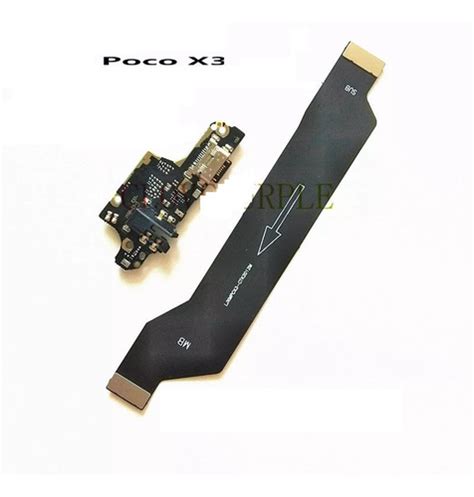 Placa De Carga Sub Cabo Flat Flex Poco X Pro M J Sg Parcelamento Sem Juros