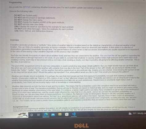 Solved Programming We Provide This Zip File Containing