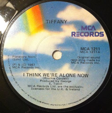 Tiffany I Think Were Alone Now 1987 Vinyl Discogs