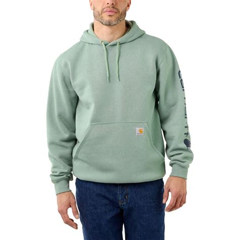 Carhartt Midweight Hooded Logo Sweatshirt Camouflageca