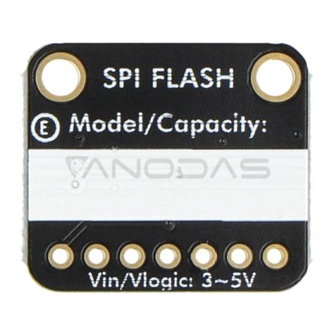 Spi Flash Breakout Flash Atminties Modulis W25q128 128mb 16mb Adafruit 5643