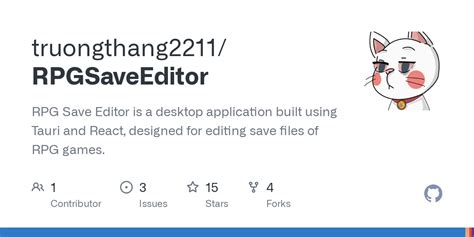 GitHub Truongthang RPGSaveEditor RPG Save Editor Is A Desktop Application Built Using