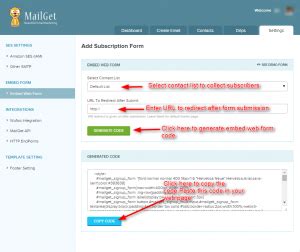 Email Sign Up Form Turn Visitors Into Subscribers FormGet