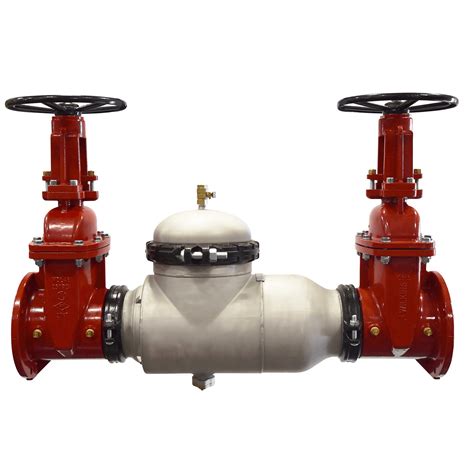 Zurn 350ast Double Check Backflow Preventer With Flanged End Osandy Gate Valves