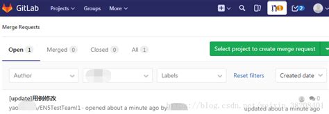 Git开发 Git Merge Request 步骤 Csdn博客 Git开发 Git Merge Request 步骤 Csdn博客