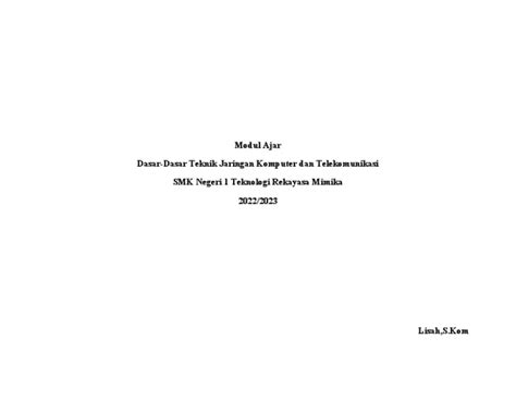 Cover Modul Ajar Pdf