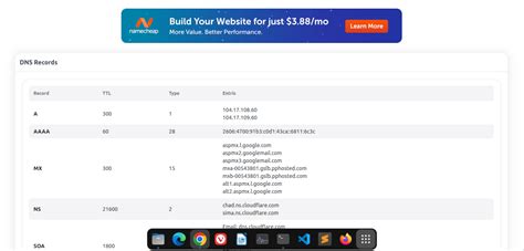 domain hub domain checker ai name generator who is hosting whois dns react nextjs tools