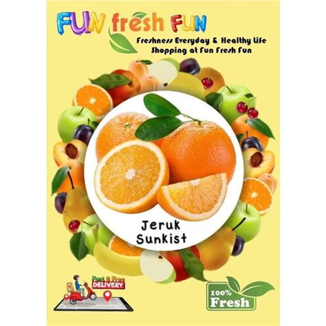 Jual JERUK SUNKIST NAVEL KG Shopee Indonesia