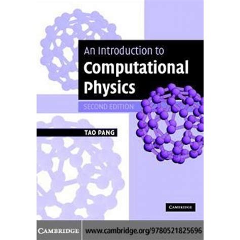 An Introduction To Computational Physics Ebook School Locker