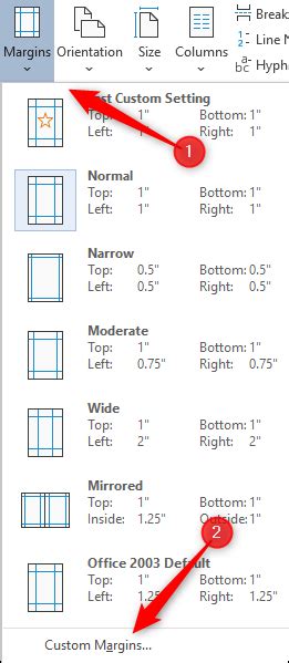 How To Change Page Margins In Word