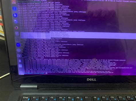 Network Manager Issue And Sudo Apt Update Reply Ign And Temporary