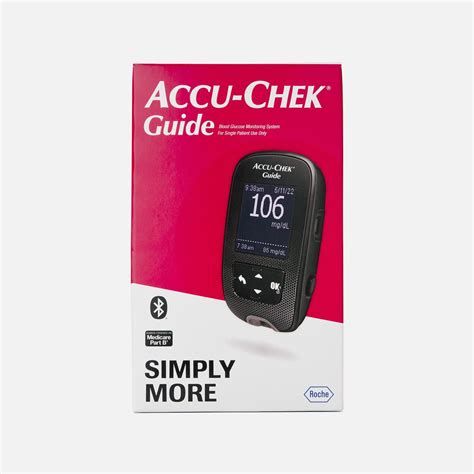 Hsa Eligible Accu Chek Guide Blood Glucose Meter Hsa Eligible