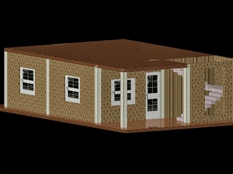 Civil Engineering PlayGround My First Autocad D House Design Just A Glimpse