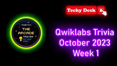 Qwiklabs Trivia October 2023 Week 1 Live Now New Lab Open Free Swags And Goodies