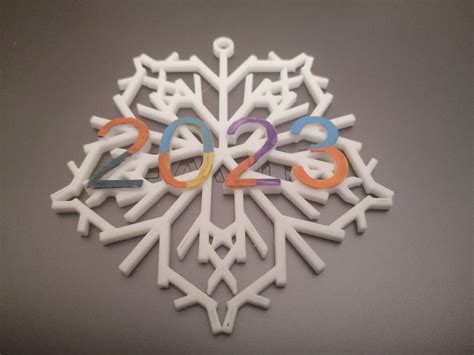 snowflake 2023 by alexford download free stl model
