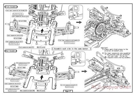 Yokomo Drift Package Dib Instruction Manual Dp Dib • Rcscrapyard Radio Controlled Model