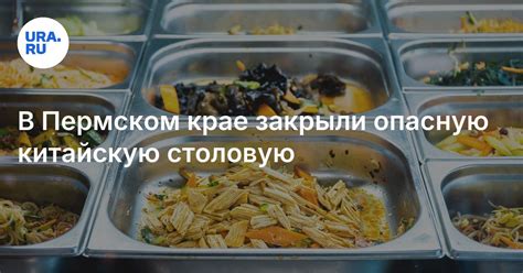 В Пермском крае закрыли опасную китайскую столовую