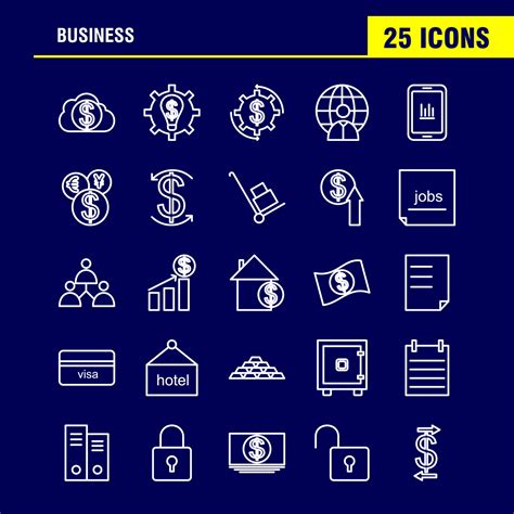 Communication Line Icons Set For Infographics Mobile Uxui Kit And Print Design Include Mic