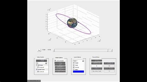 A Graphical Tool For Spacecraft Formation Flying [matlab] Youtube