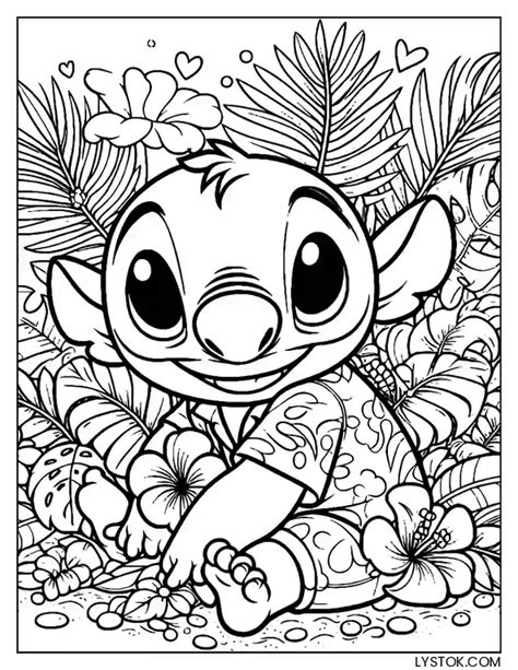 33 Безплатни за Печат Стич Картинки за Оцветяване за Възрастни и Деца Pdf