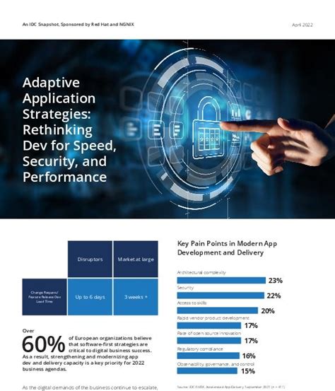 Adaptive Application Strategies Rethinking Dev For Speed Security